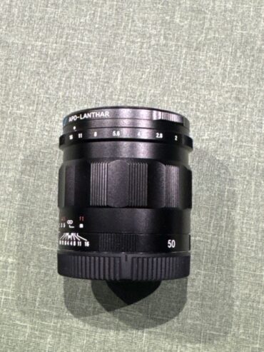 Apo Lanthar 50mm 1:2.0 per attacco Sony E-mount – VERKAUF.it